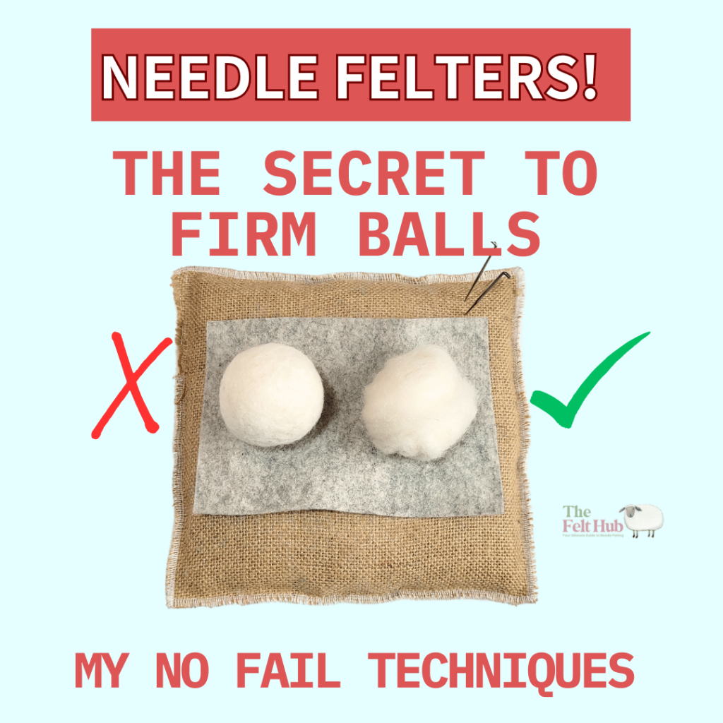 Get Started Needle Felting Today! Free Pattern for Beginners